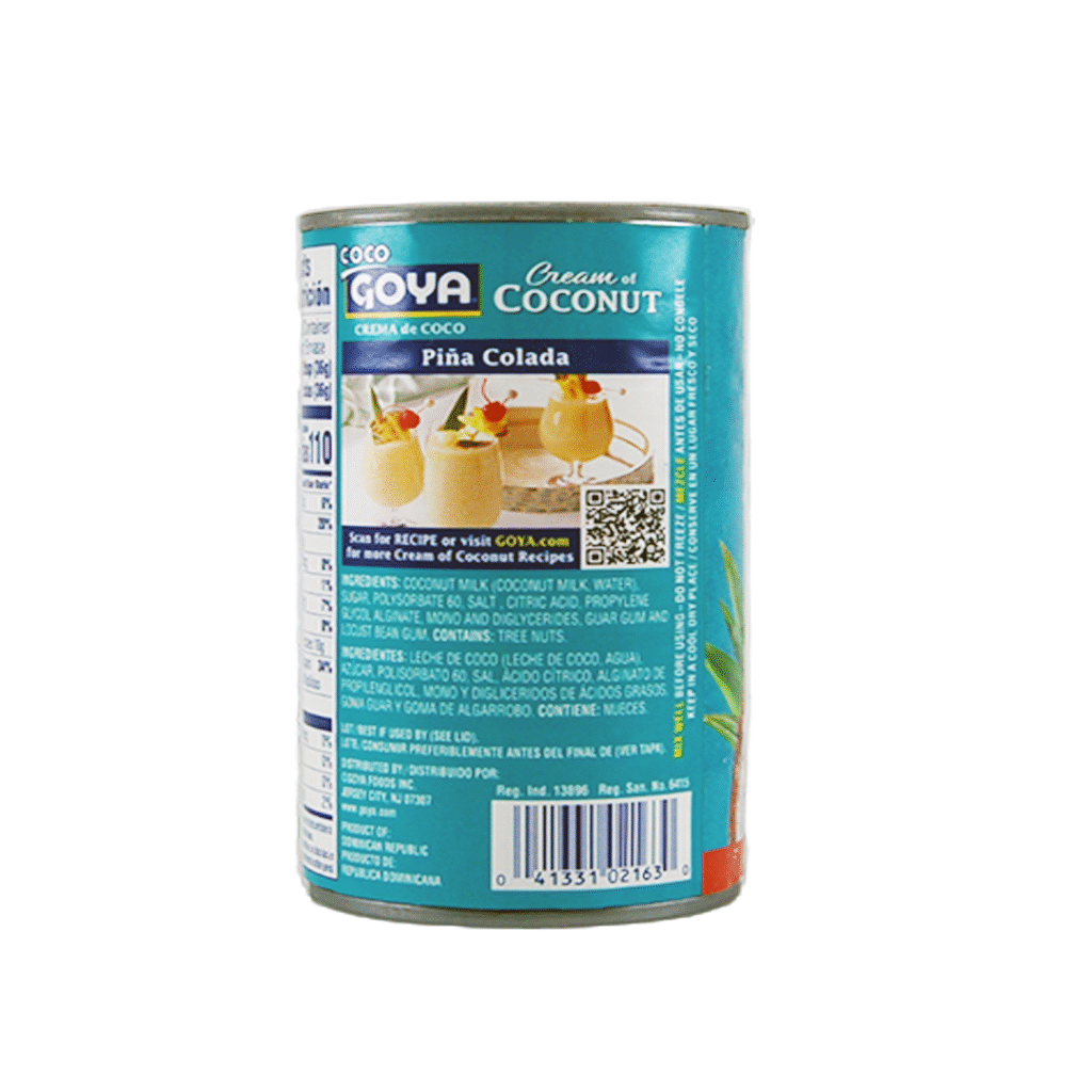 Goya Crema de Coco 15 oz – Supermercado La Mexicana