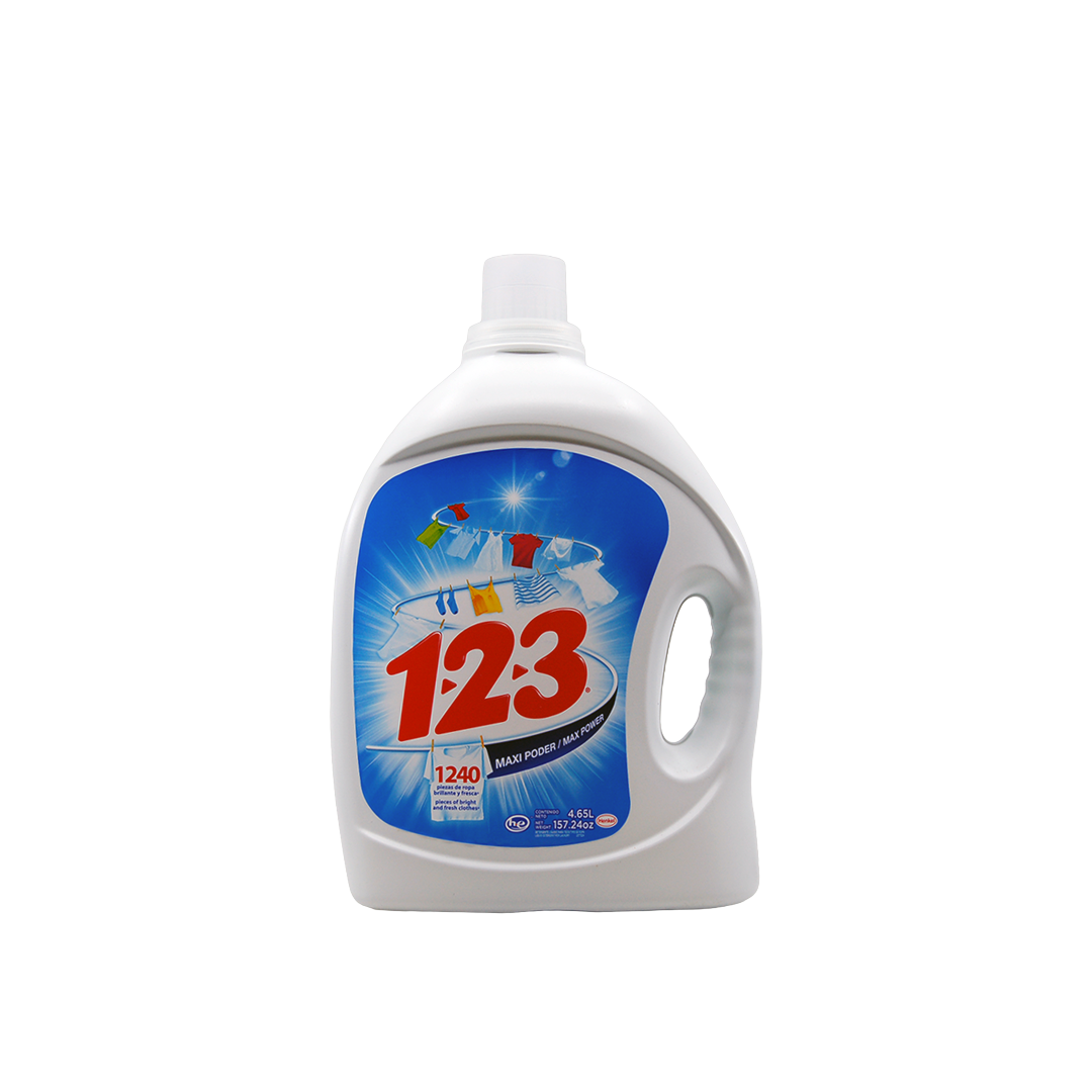 1-2-3-Detergente maxi poder 4.6 lt – Supermercado La Mexicana